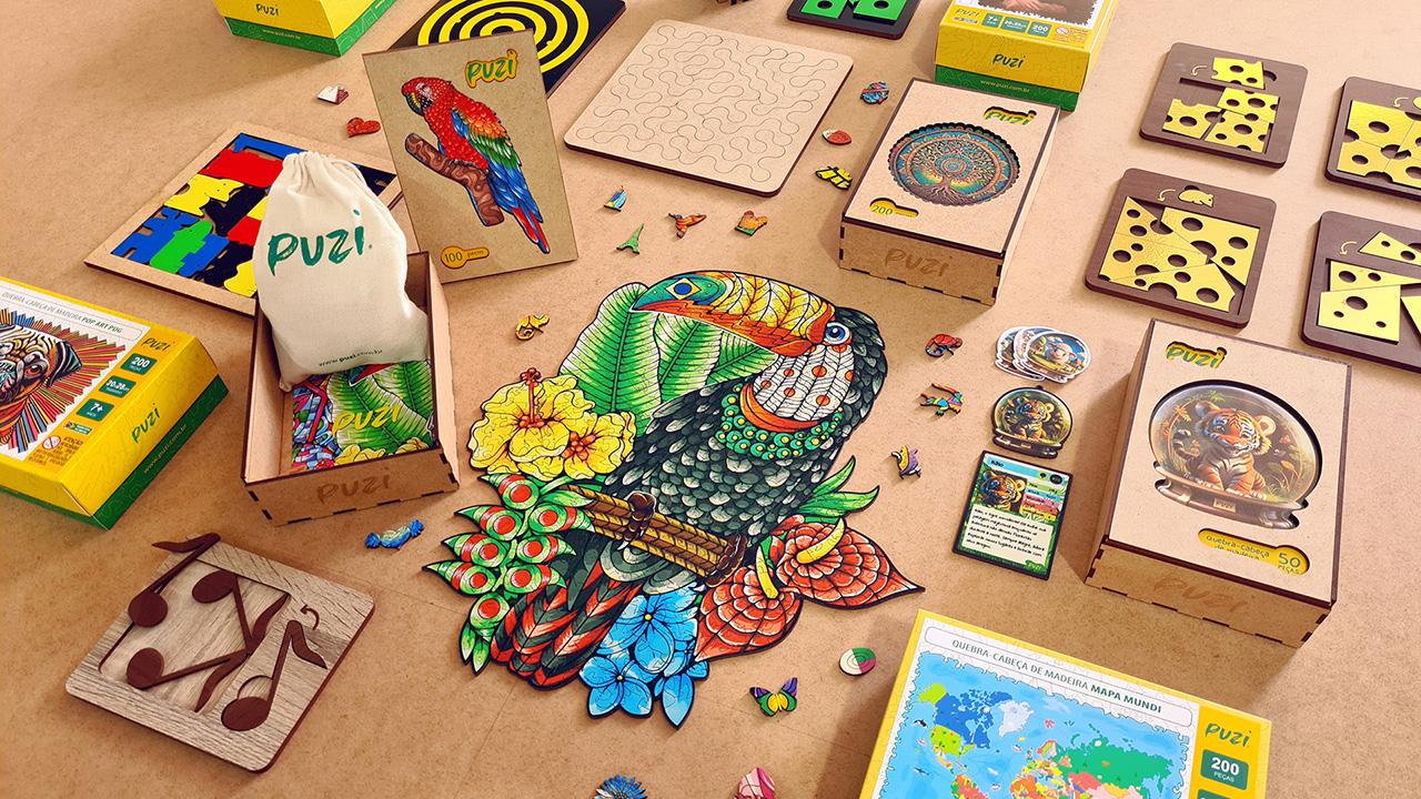 Quebra-cabeça de papelão ou de madeira? Veja todas as diferenças antes ...